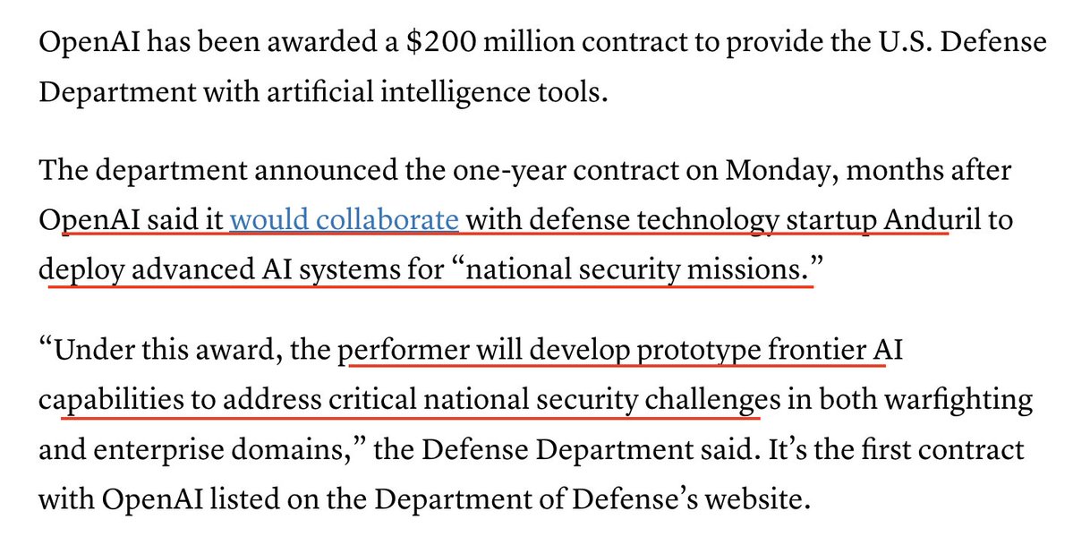 OpenAI Wins $200 Million Defense Contract to Prototype AI for U.S ...