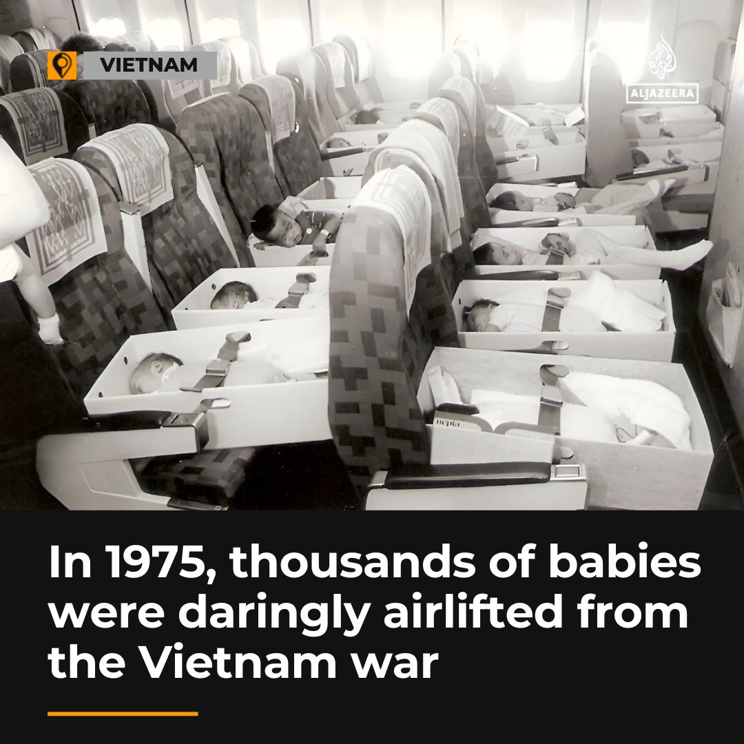 Operation Babylift Airlifted Thousands of Vietnamese Children Amid 1975 ...