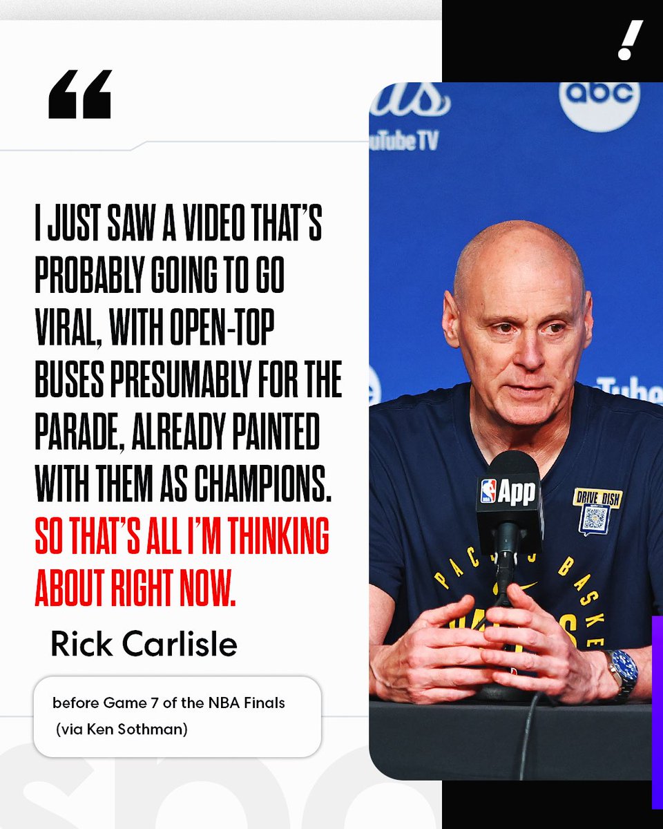 Pacers’ Carlisle Bristles at Thunder ‘2025 Champions’ Buses Before Game ...