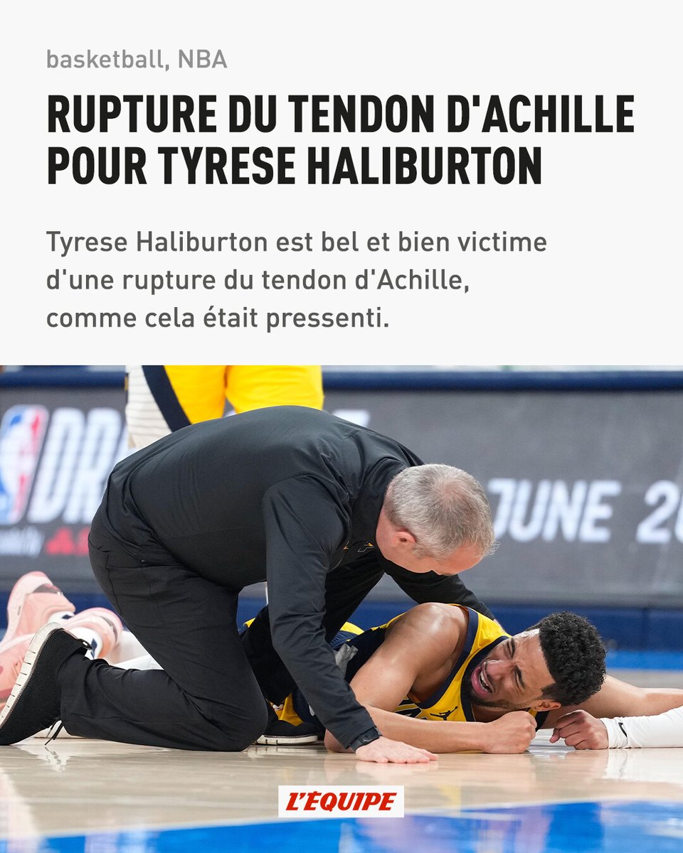 Pacers Star Tyrese Haliburton Tears Achilles in NBA Finals Decider ...