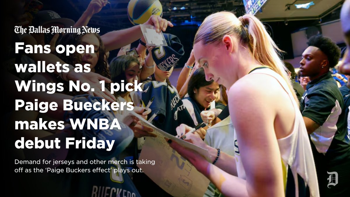 Paige Bueckers Scores First Points in Sold-Out Debut for Dallas Wings ...