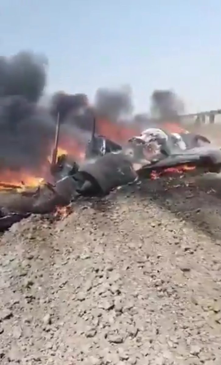 Pakistan Air Force Mirage 5DP3 Fighter Crashes Due to Technical Fault ...