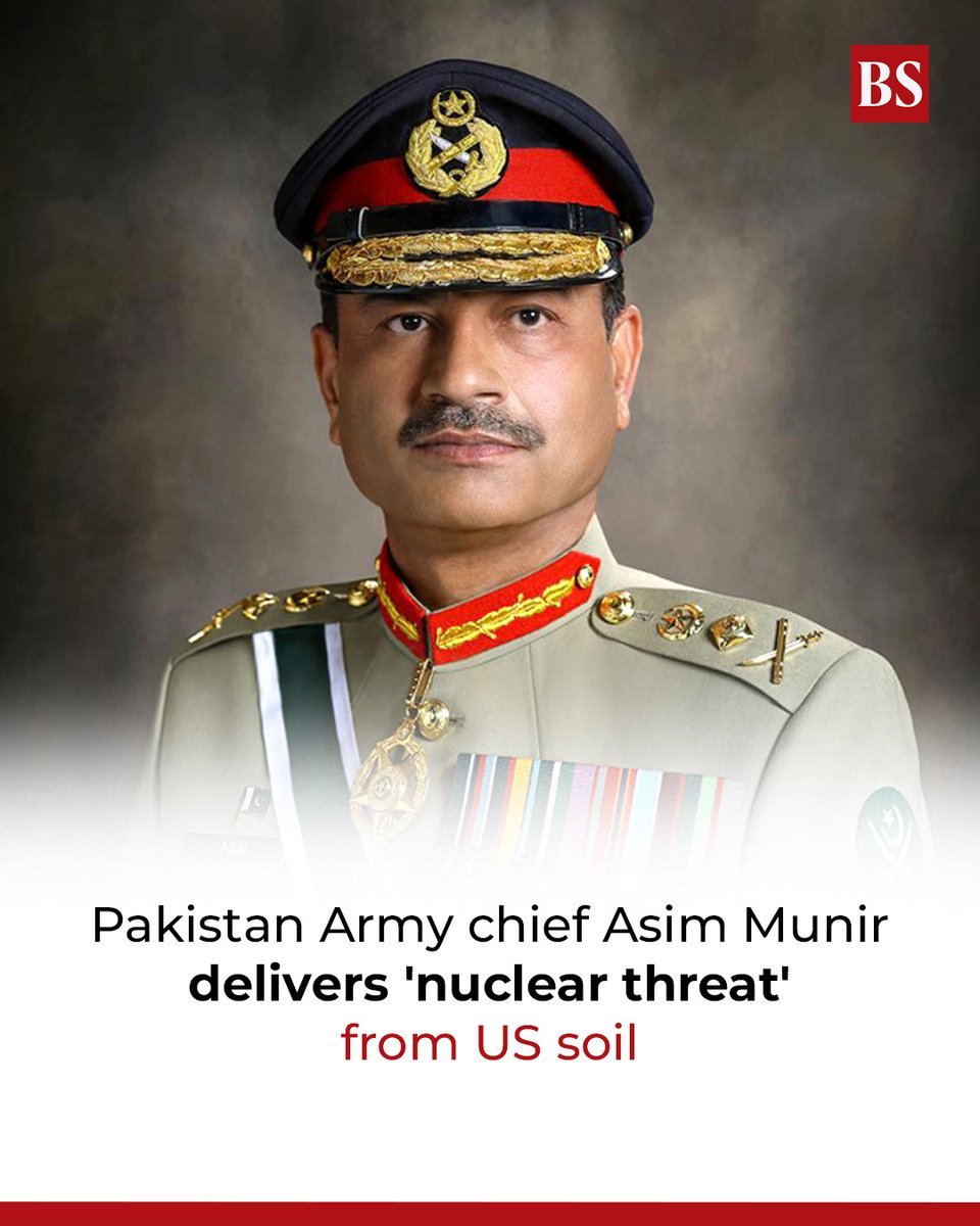 Pakistan Army Chief Asim Munir Issues Nuclear Threat at Tampa Event ...