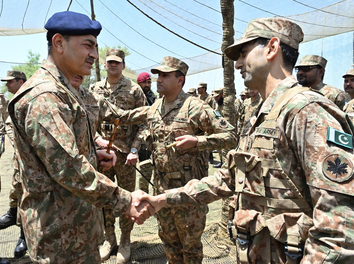 Pakistan Army Chief Syed Asim Munir, Chairman Joint Chiefs, Visits ...
