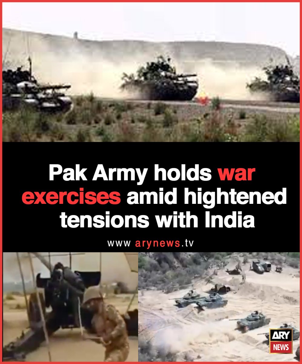 Pakistan Conducts Large-Scale Military Exercises Near LoC Amid Pahalgam ...