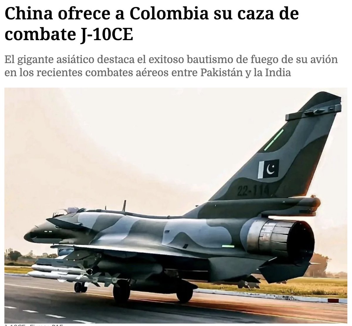 Pakistan Confirms Shooting Down Six Indian Aircraft Including Rafales ...