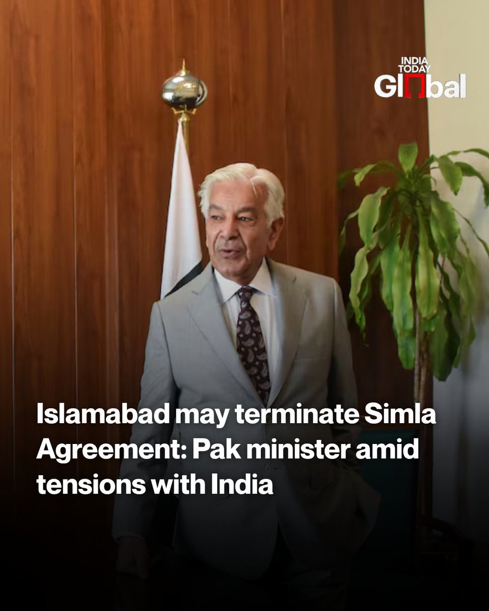 Pakistan Defence Minister Khawaja Asif Declares Simla Agreement Dead ...