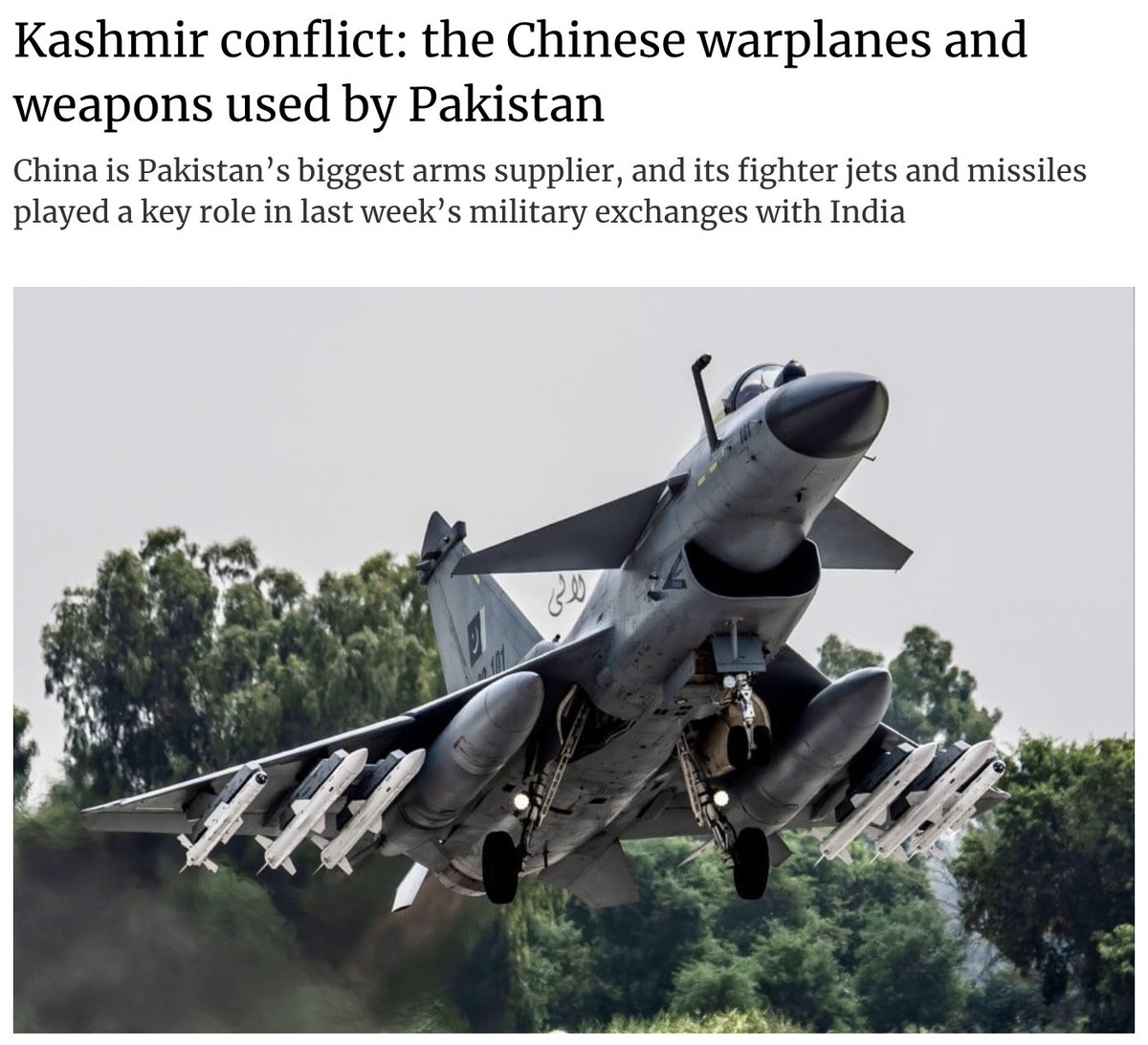 Pakistan Downs Five Indian Rafale Jets Using Chinese J-10C Fighters and ...