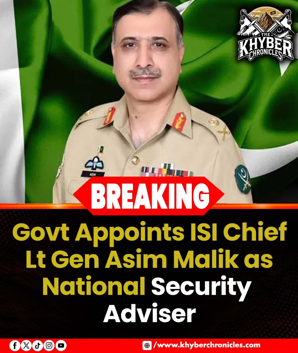 Pakistan Names ISI Chief Asim Malik as NSA After Pahalgam Attack That Killed 26 | DeepNewz Pakistan