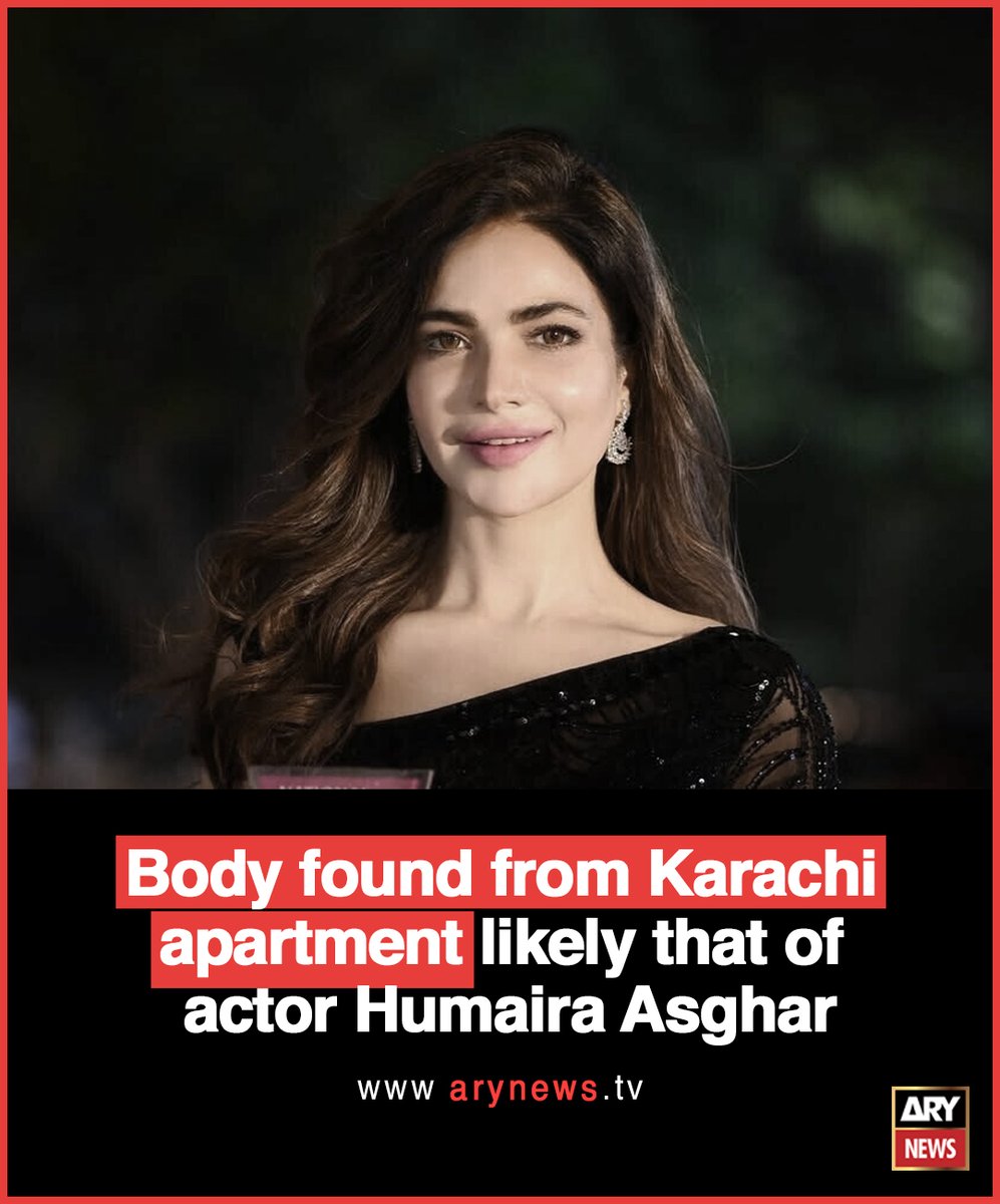 Pakistani Actress Humaira Asghar Found Dead in Karachi Apartment After ...