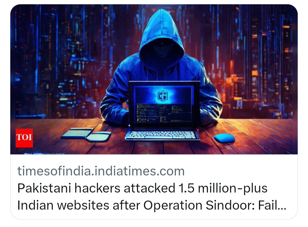 Pakistani Hackers Launch Cyberattacks on 1.5 Million Indian Websites ...