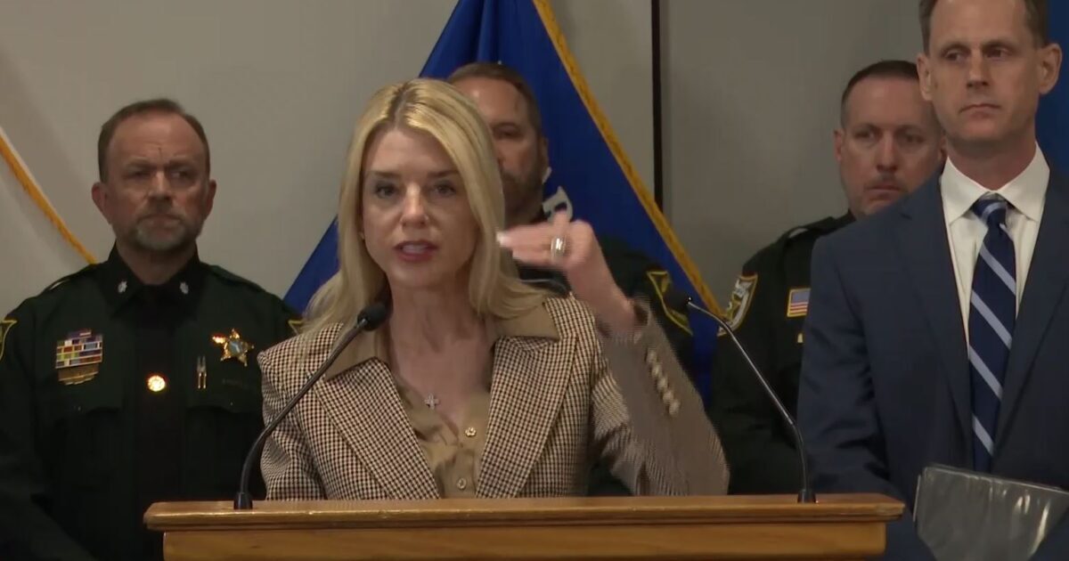 Pam Bondi Announces Arrests of Three MS-13 Members for First-Degree ...
