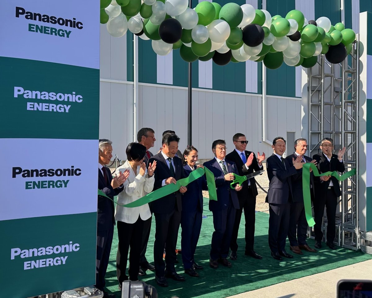 Panasonic Opens EV Battery Plant in De Soto, Kansas, Targets Full ...