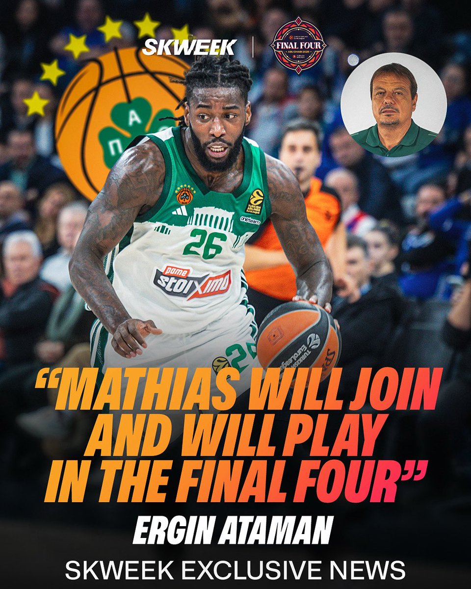 Panathinaikos' Mathias Lessort to Play in Abu Dhabi Euroleague Final ...