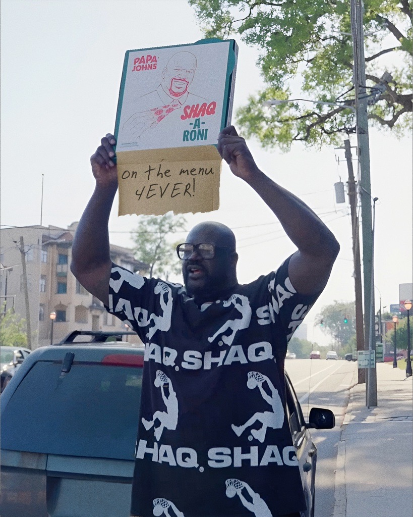 Papa John's Makes $9 Shaq-a-Roni Extra-Large Pepperoni Pizza Permanent ...