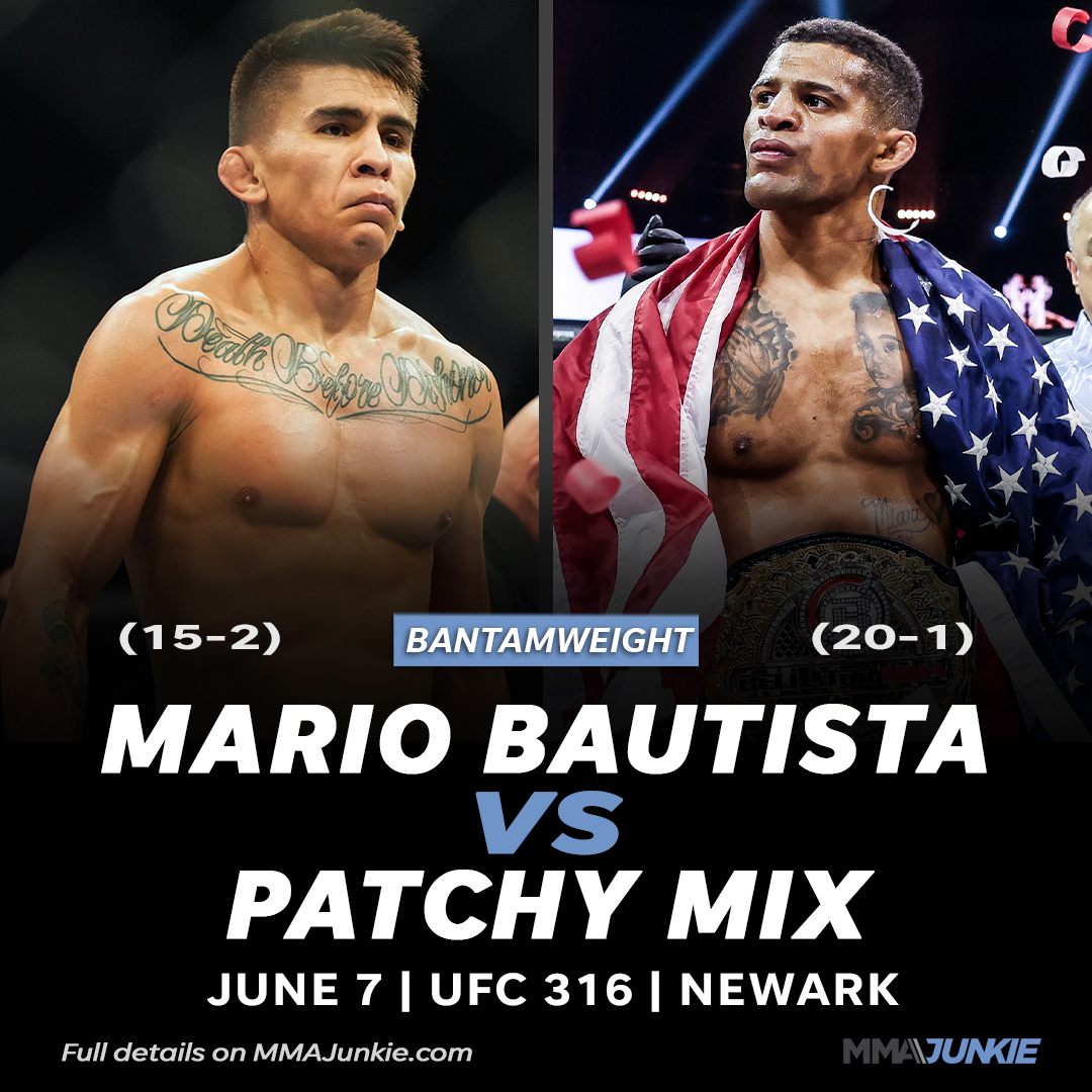 Patchy Mix to Debut at UFC 316 in Newark on June 7, Replacing Marlon ...