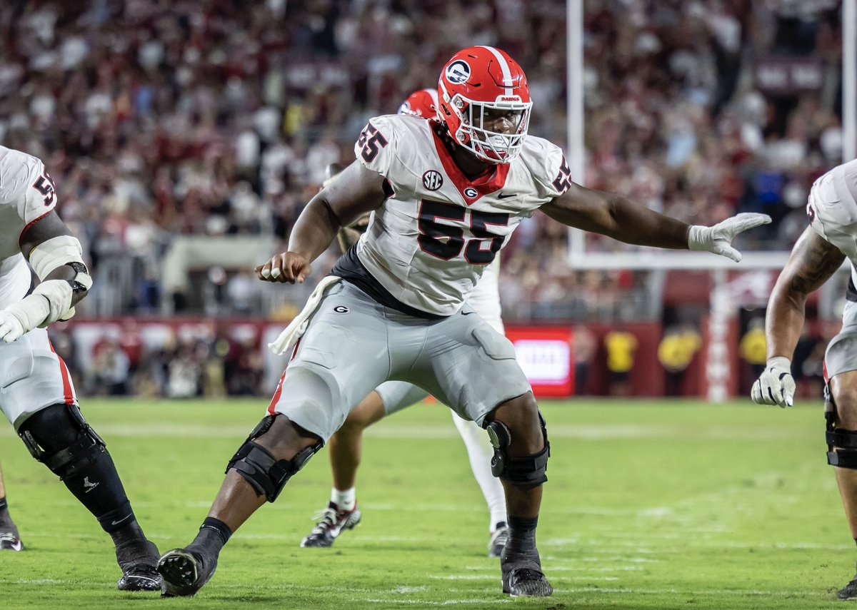 Patriots Draft Georgia Center Jared Wilson, 6-3, 310 Pounds, Fastest 40 ...
