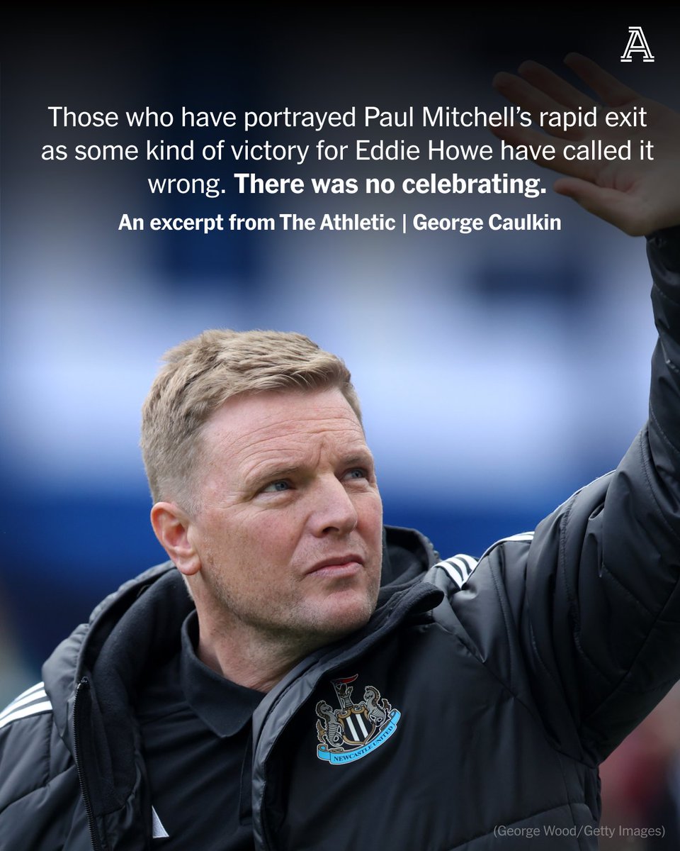 Paul Mitchell and CEO Darren Eales Exit Newcastle United as Eddie Howe ...