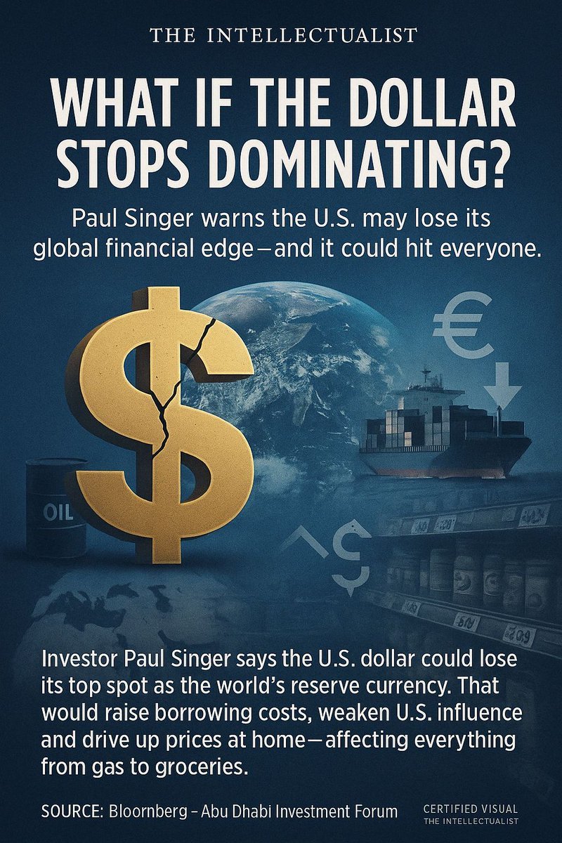 Paul Singer Warns U.S. Dollar May Lose Reserve Currency Status at Abu ...