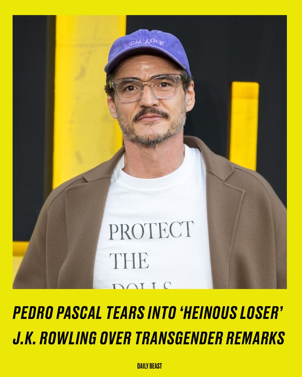 Pedro Pascal Labels J.K. Rowling 'Heinous Loser' for Celebrating U.K ...