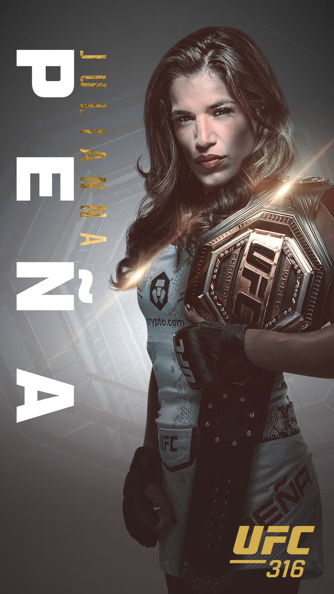 Peña Faces Harrison in UFC 316 Bantamweight Title Fight June 7 at ...