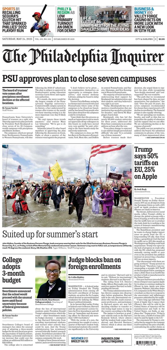 Penn State Board Approves Closure of Seven Campuses Enrolling 3,000 ...