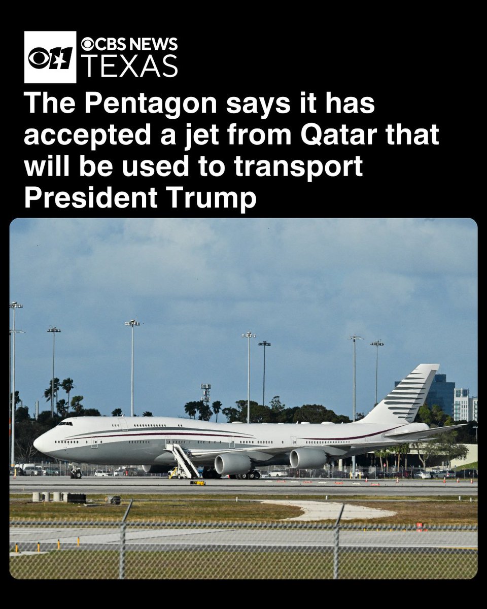 Pentagon Accepts $400 Million Qatari 747 as Interim Air Force One for ...