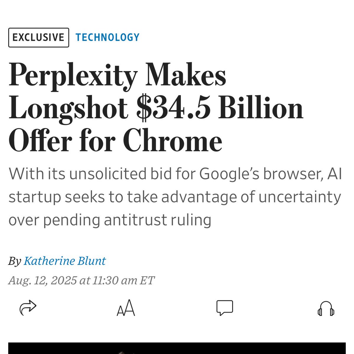 Perplexity AI Makes $34.5 Billion Bid for Google Chrome | DeepNewz VC