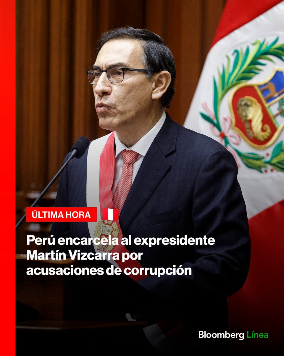 Peru’s Ex-President Martín Vizcarra Detained Five Months Over 2.3 ...