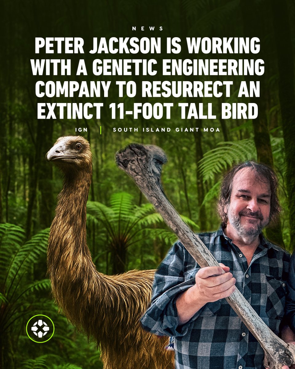 Peter Jackson Invests $15 Million with Colossal Biosciences to Revive ...