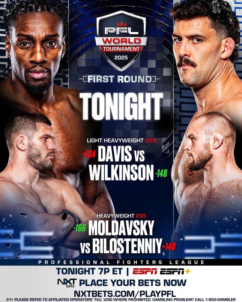 Phil Davis vs Rob Wilkinson Headlines 2025 PFL World Tournament 4 ...