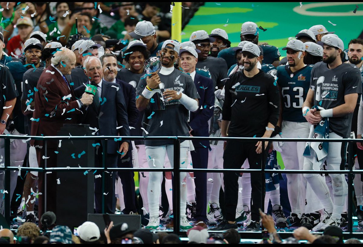 Philadelphia Eagles Celebrate 40-22 Super Bowl LIX Win at White House ...