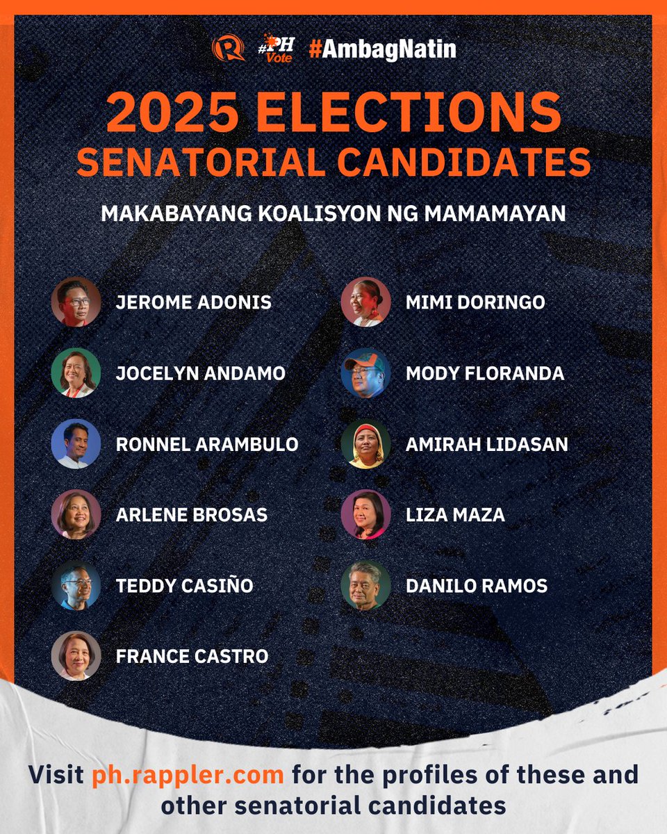 Philippine Comelec Confirms 66 Senate Candidates for 2025 Midterms ...