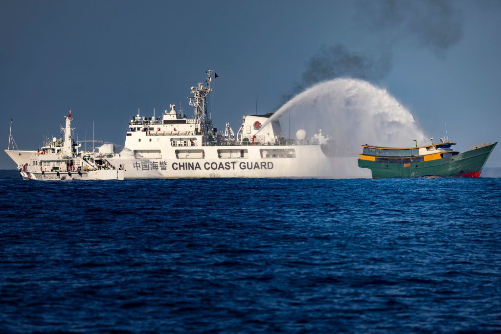 Philippines Accuses China of Using Water Cannons, Sideswiping BRP Datu ...