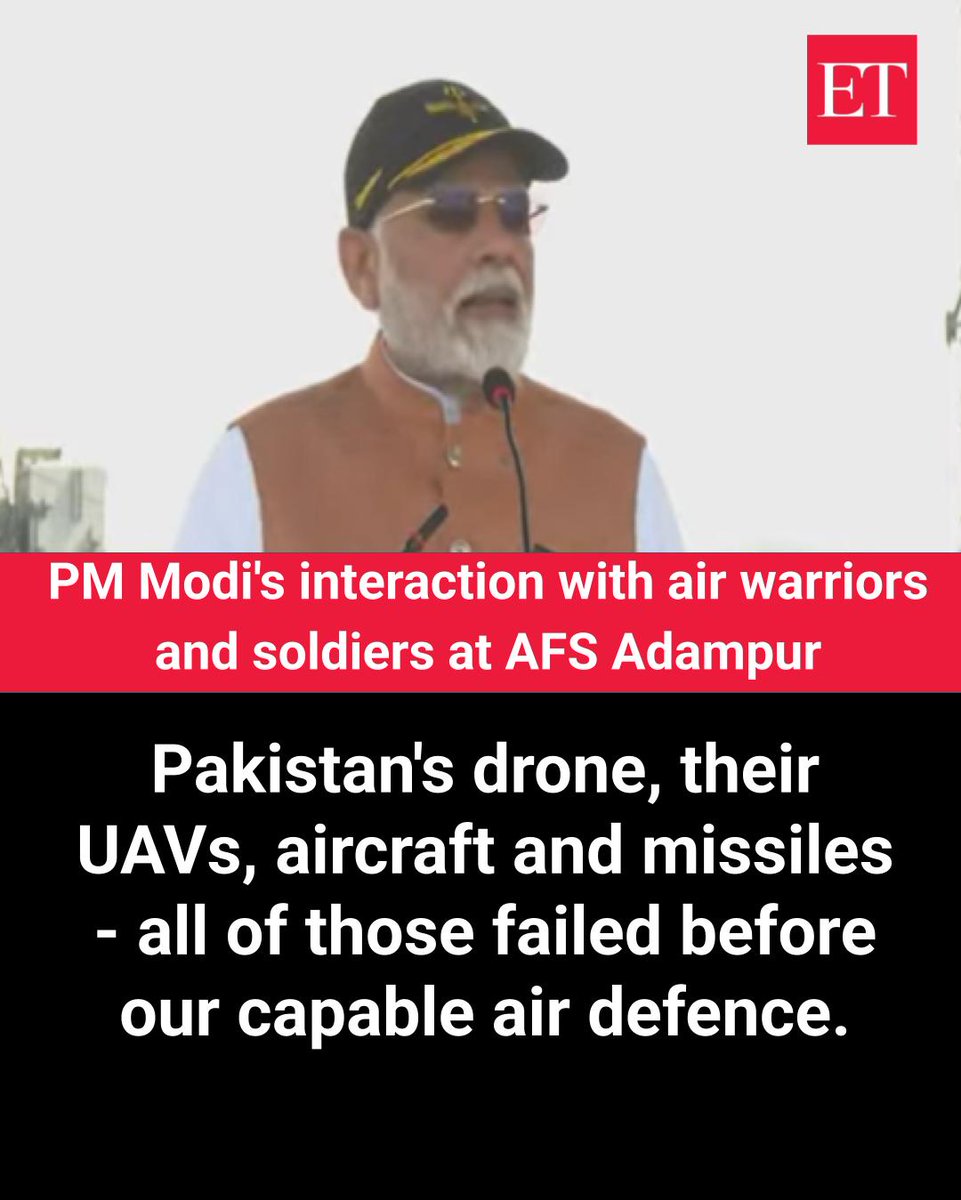 PM Modi Commends Indian Air Defence for Neutralizing Pakistan's Drones ...