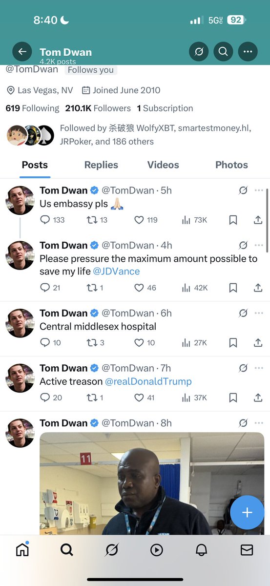 Poker Player Tom Dwan Hospitalized in London Mental Health Facility ...
