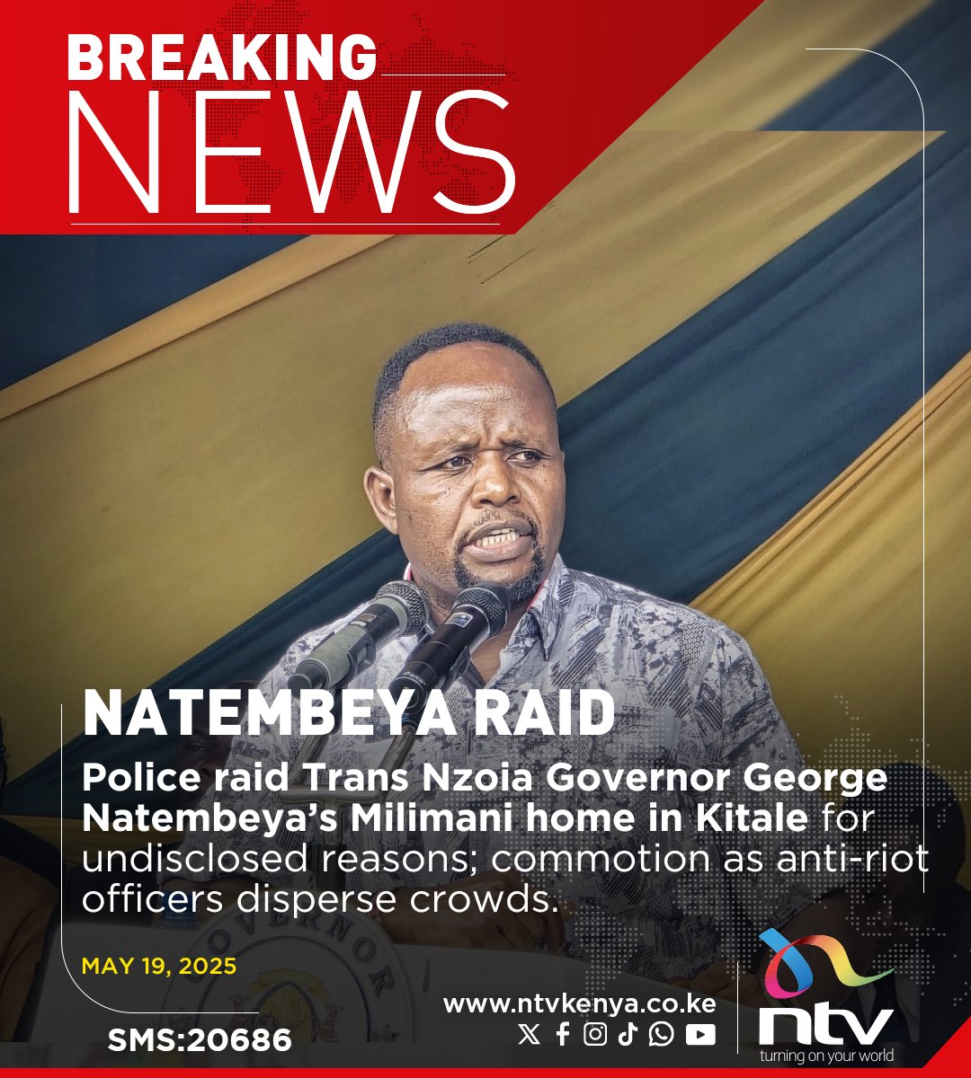 Police and EACC Raid Gideon Moi’s Firm and Trans Nzoia Governor George ...