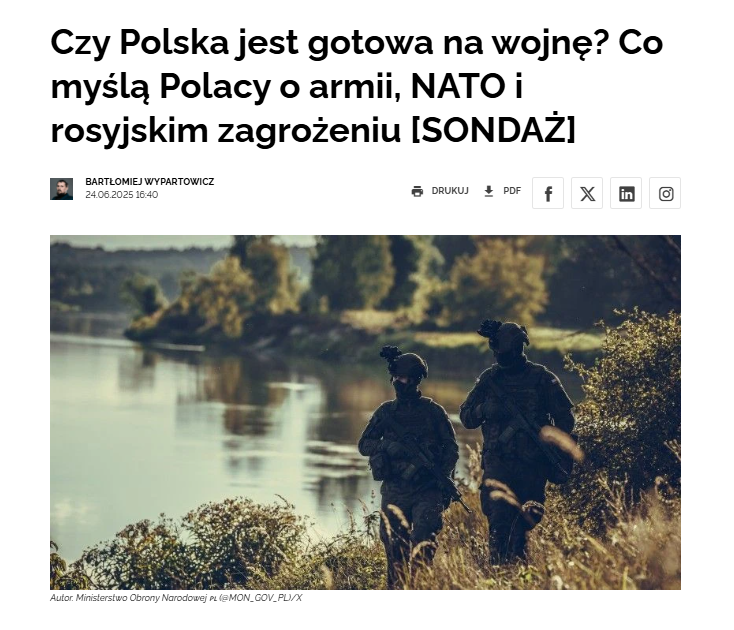 Poll Shows Nearly Half of Poles Want to Scale Back Military Aid to ...