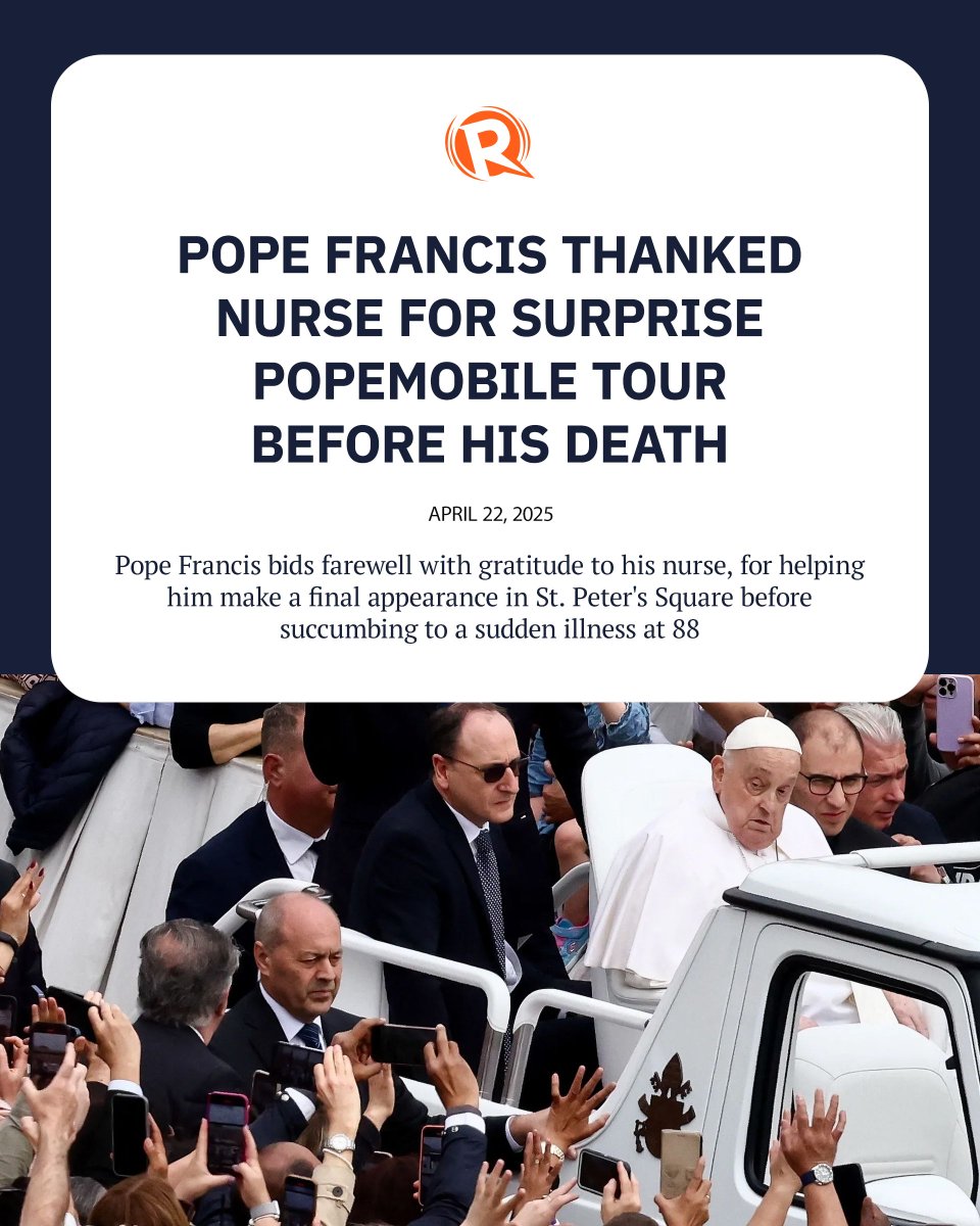 Pope Francis Thanks Nurse in Final Words Before Death on Easter Monday ...