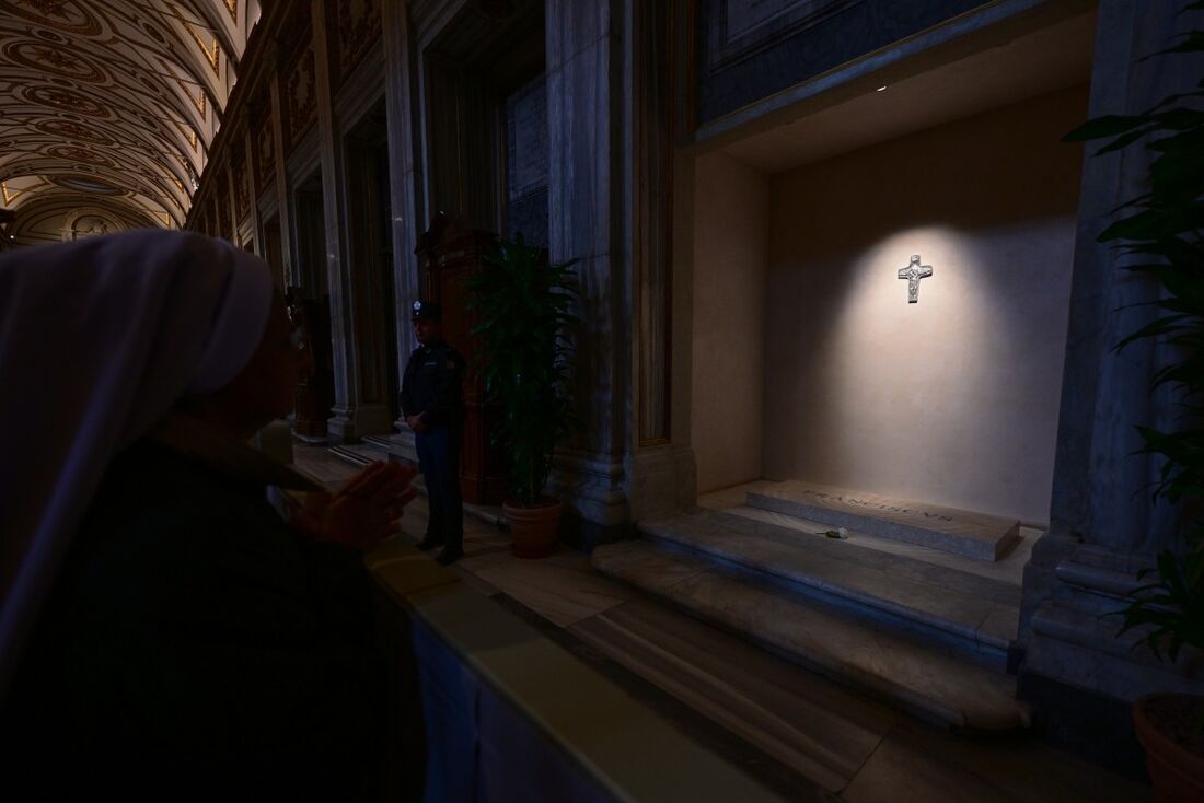 Pope Francis' Tomb Opens to Public in Rome After His Death on Easter ...