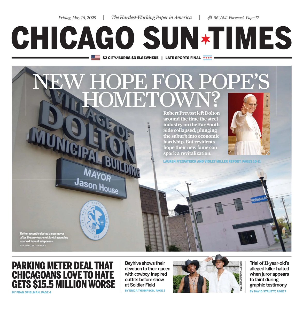 Pope Leo XIV, Chicago South Side Native and White Sox Fan, Gains ...