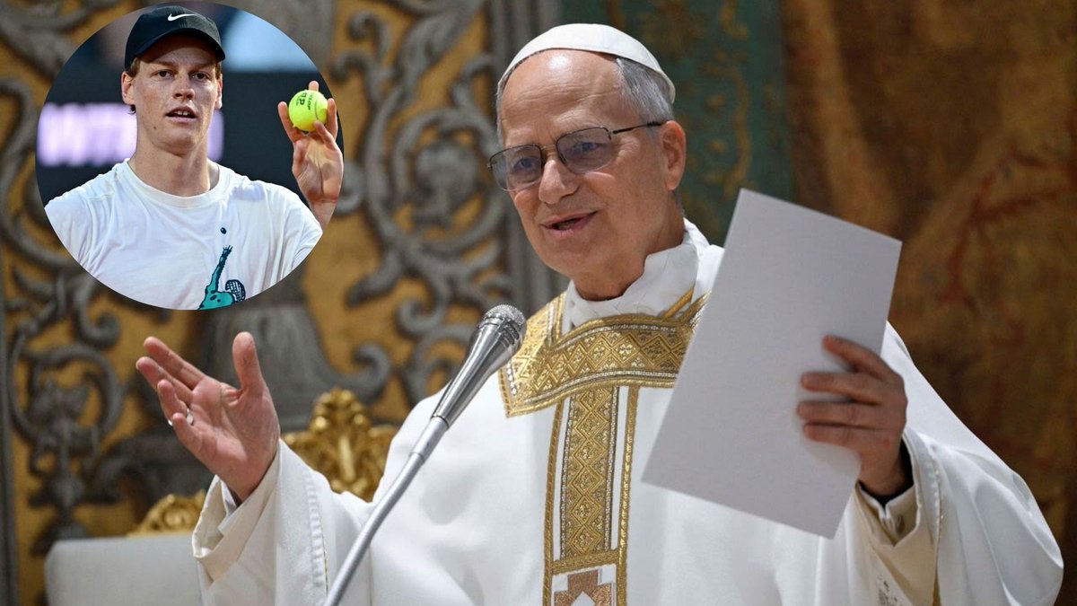 Pope Leo XIV Jokes About Excluding Jannik Sinner From Charity Tennis ...