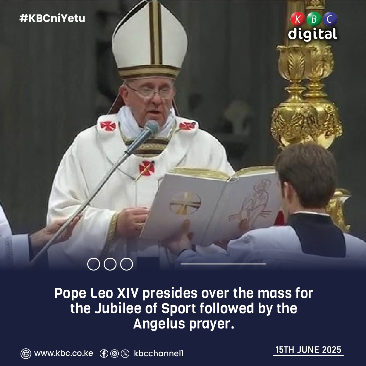 Pope Leo XIV Marks Jubilee of Sport, Mourns 200 Victims of Nigeria Massacre | DeepNewz Nigeria