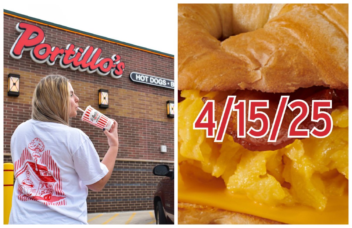 Portillo's Launches First Breakfast Menu on April 15, 2025, After 62 ...
