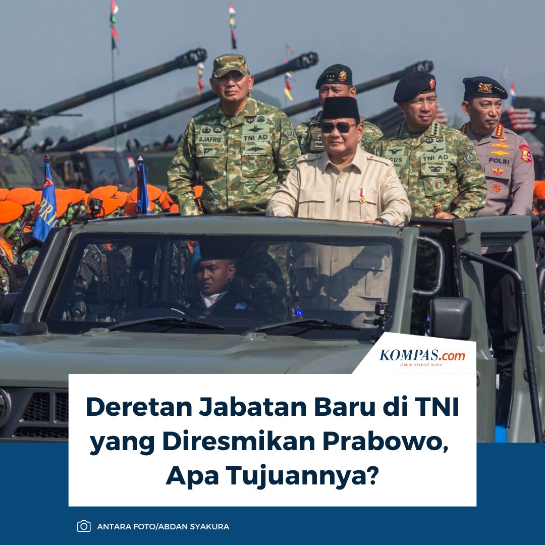 President Prabowo Subianto Appoints Lt. Gen. Tandyo Budi Revita Deputy ...