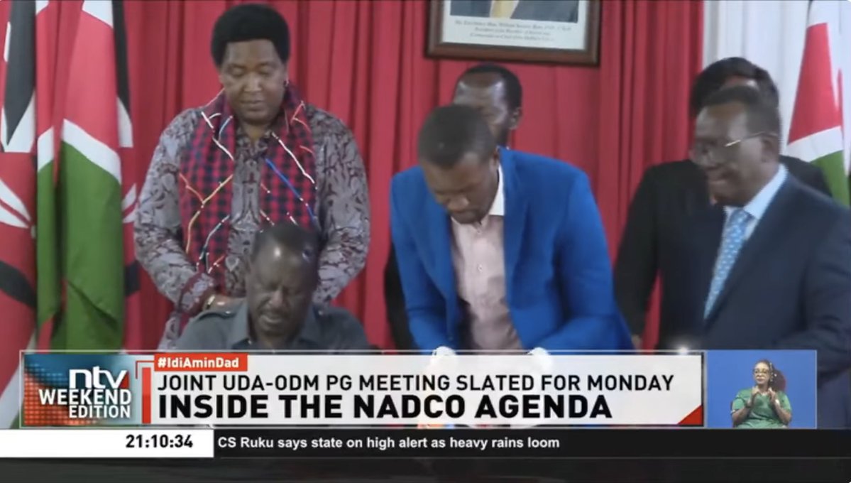 President Ruto and Raila to Host UDA-ODM Joint Meeting Amid ODM ...