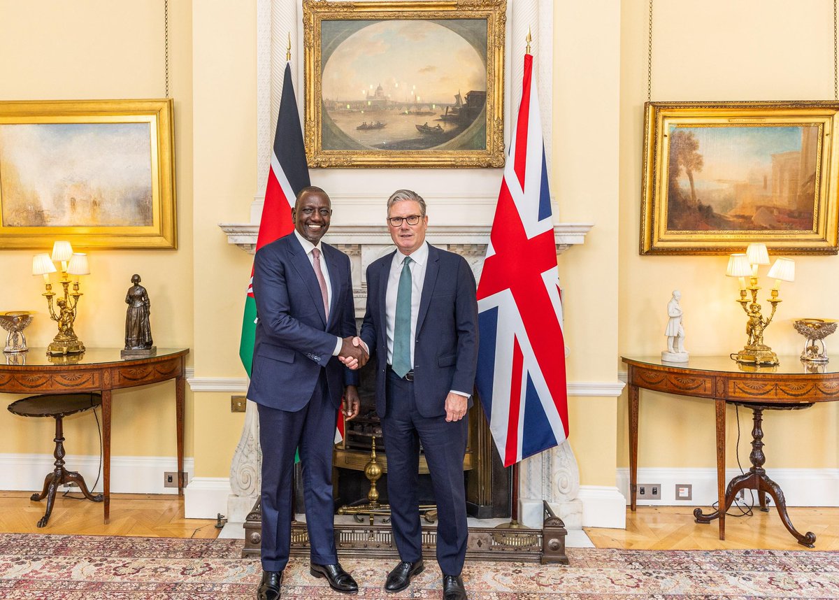 President Ruto Signs Ksh.427 Billion Kenya-UK 2025–2030 Strategic ...