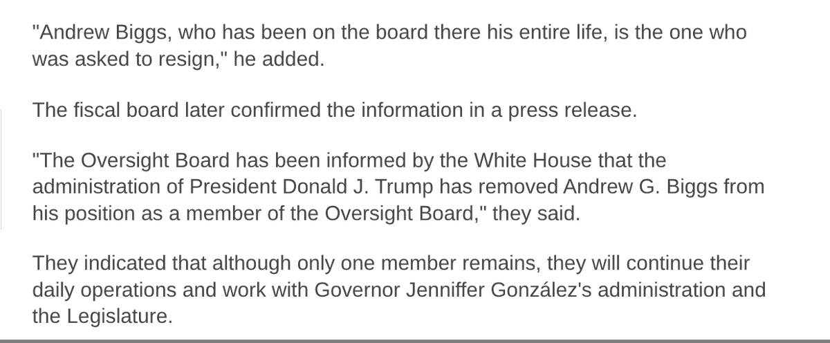 President Trump Removes Pension Expert Andrew Biggs From Puerto Rico ...
