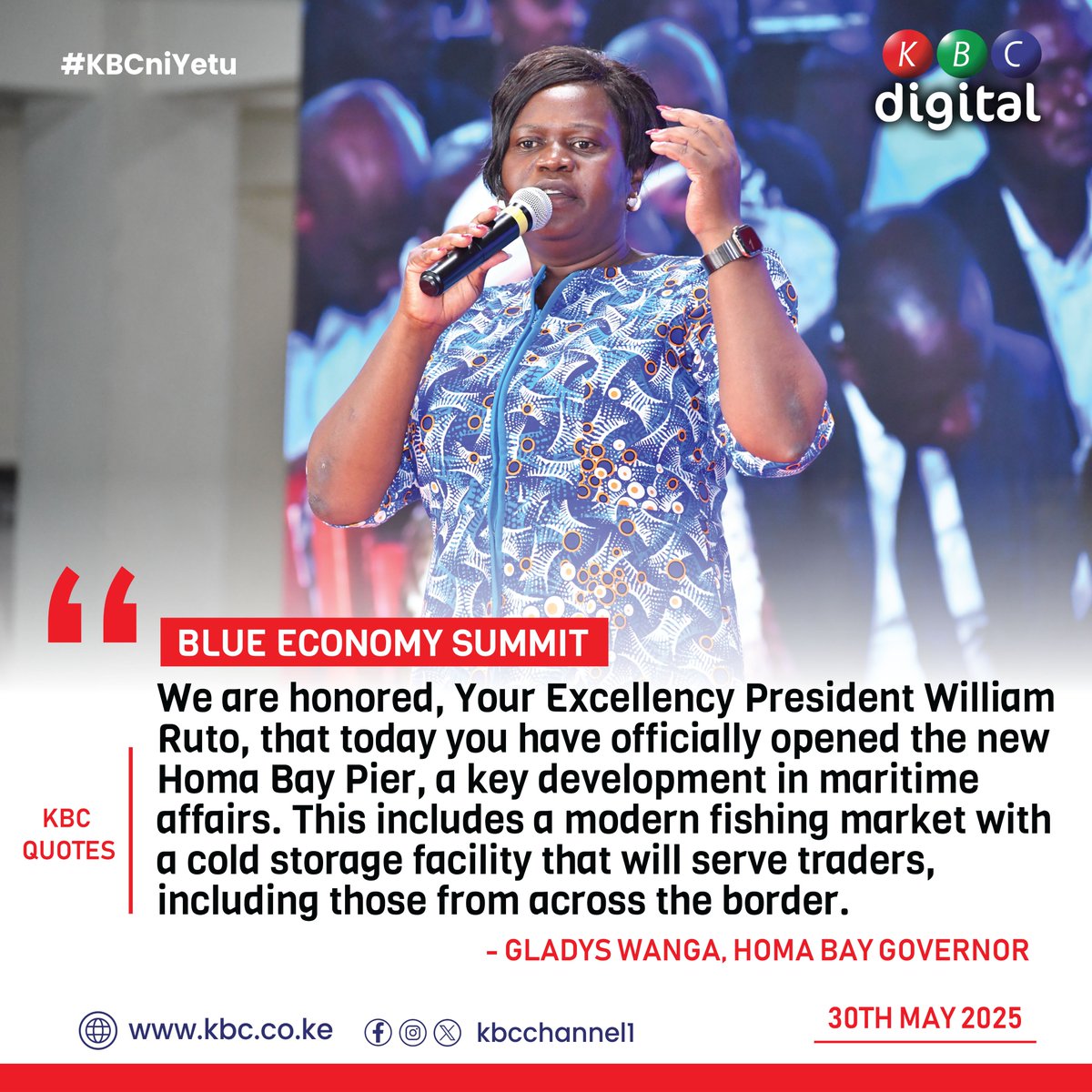 President William Ruto Launches Sh500 Million Homa Bay Pier at Blue Economy Summit with Raila ...