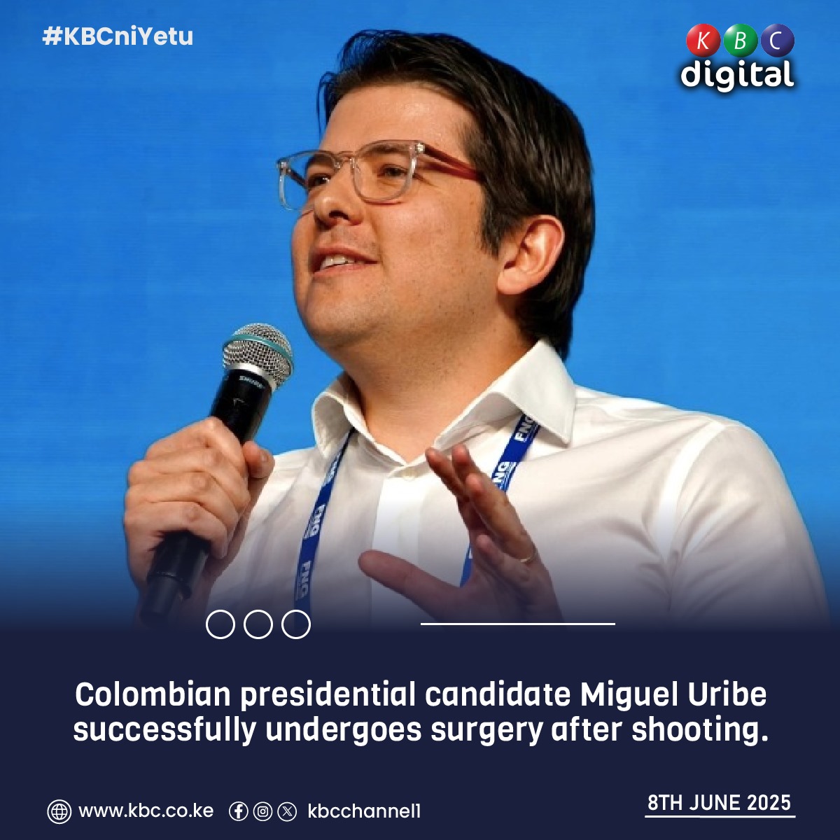 Presidential Hopeful Miguel Uribe Critical After Bogotá Shooting; 15 ...